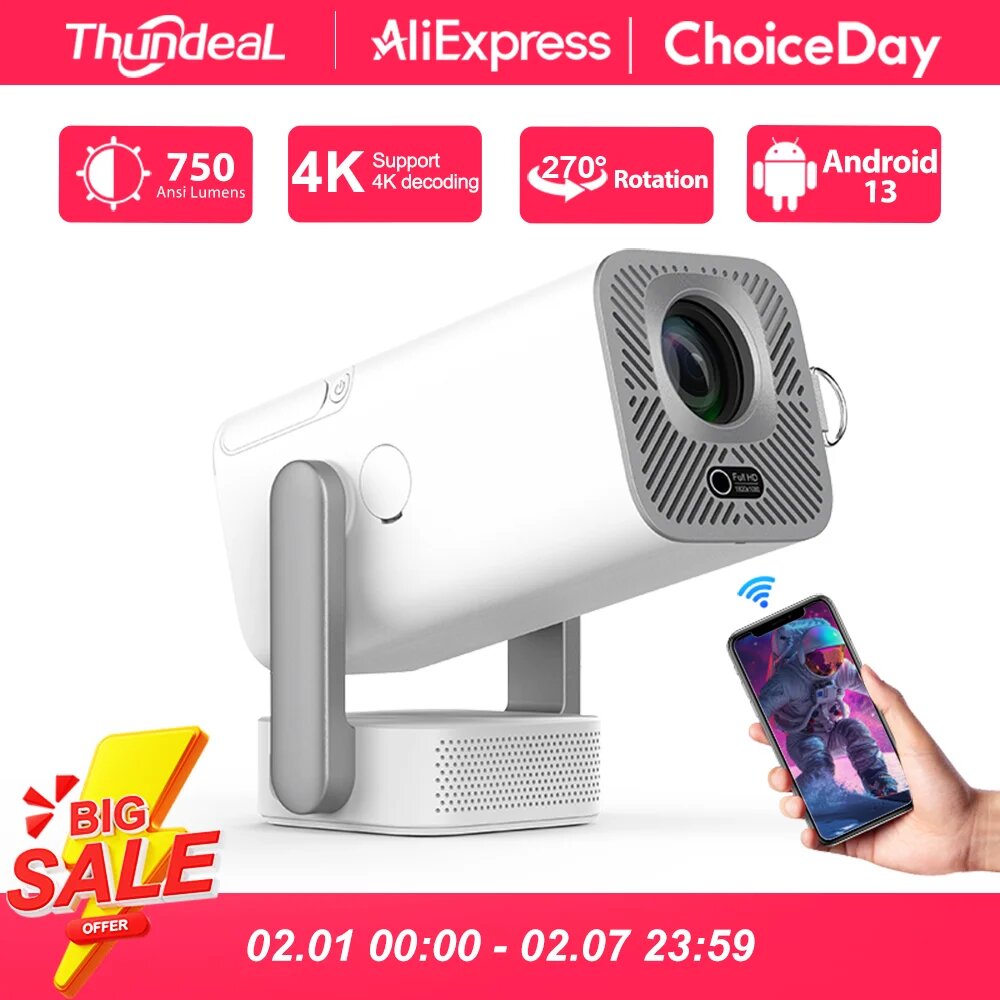 Проектор ThundeaL TD80 Pro