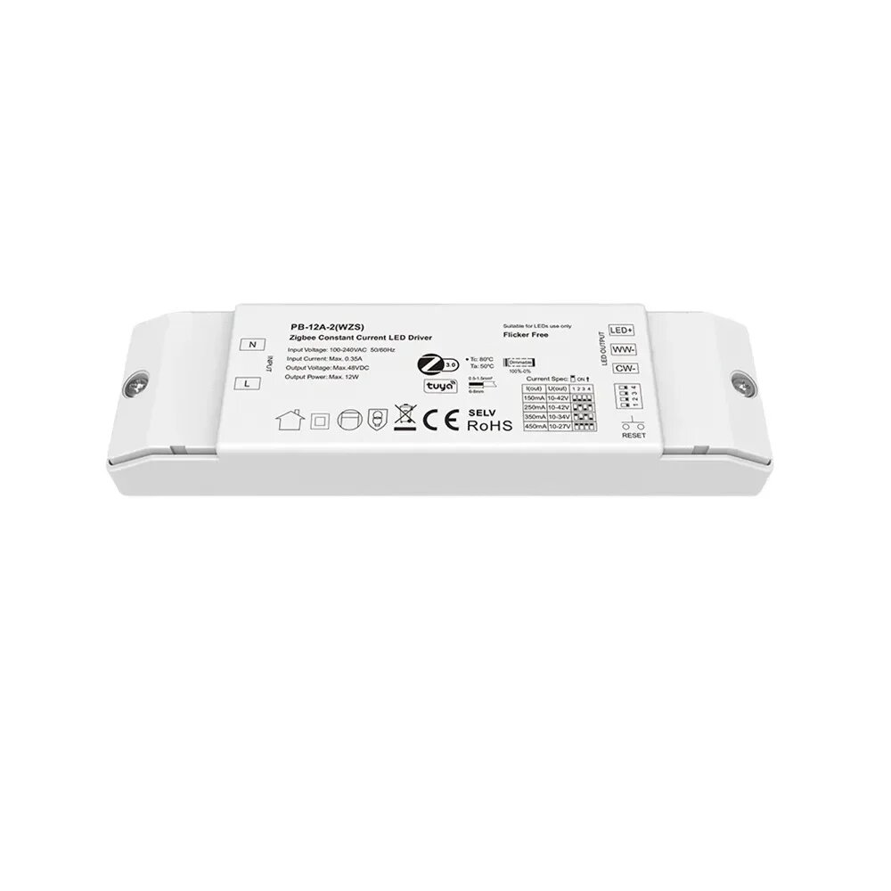 RGB-контроллер HCSOYES PB-12A-2(WZS) 12 Вт PB-12A-2(WZS) Zigbee