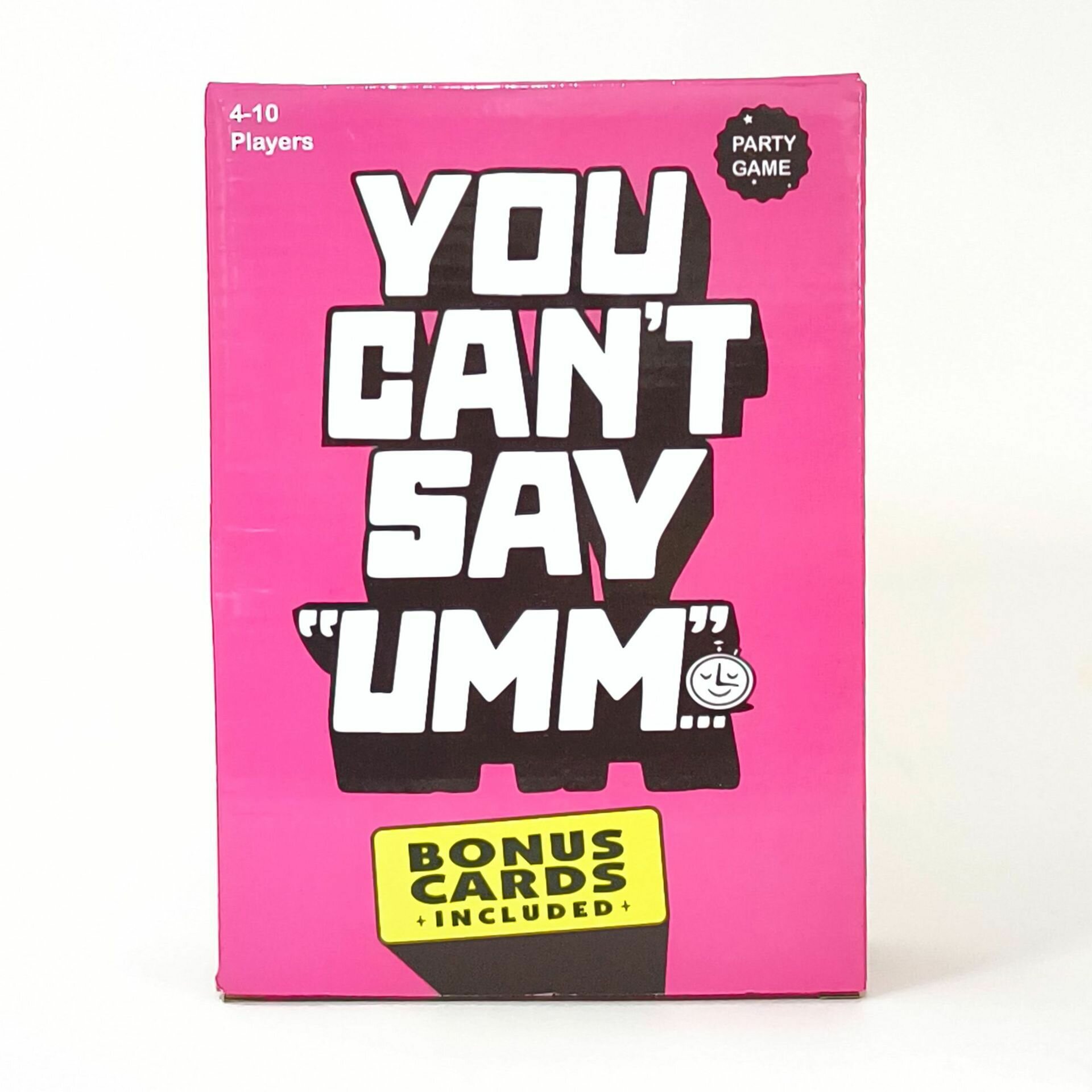 Семейная игра «Ты не можешь сказать UMM», интерактивная настольная игра для родителей и детей