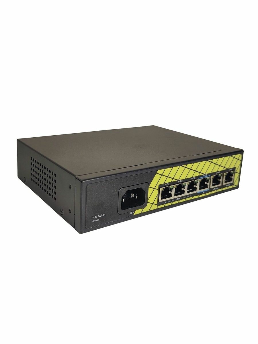 Коммутатор PoE TSn-4FP6F2 — фото 1