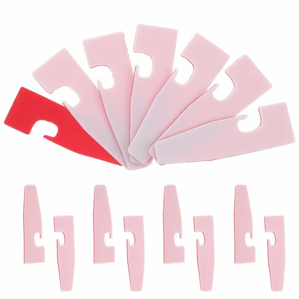 Прочный Пластиковый Подклад Для Швейной Машины И Оверлока 15 Штук 5.50X1.70X0.10Cm