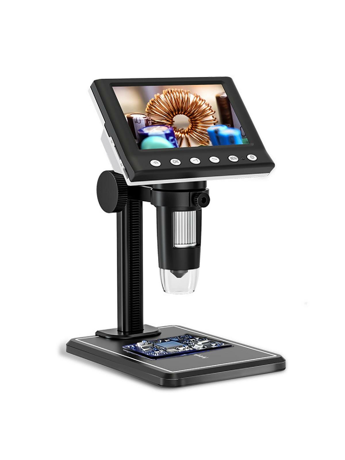 Цифровой микроскоп для ремонта мобильных телефонов DM7 с диагональю 4,3 дюйма