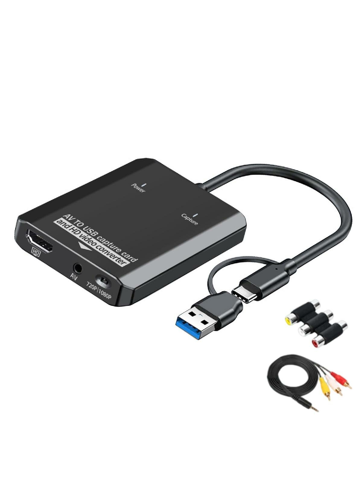 Переключатель карт захвата AV-HDMI 2-в-1