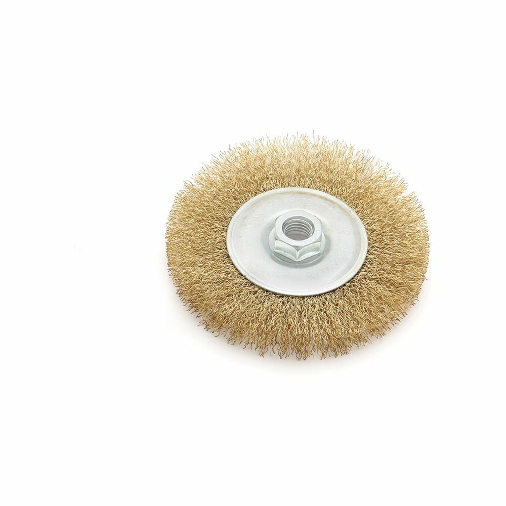 Проволочная плоская щетка для УШМ Дело Техники 274125