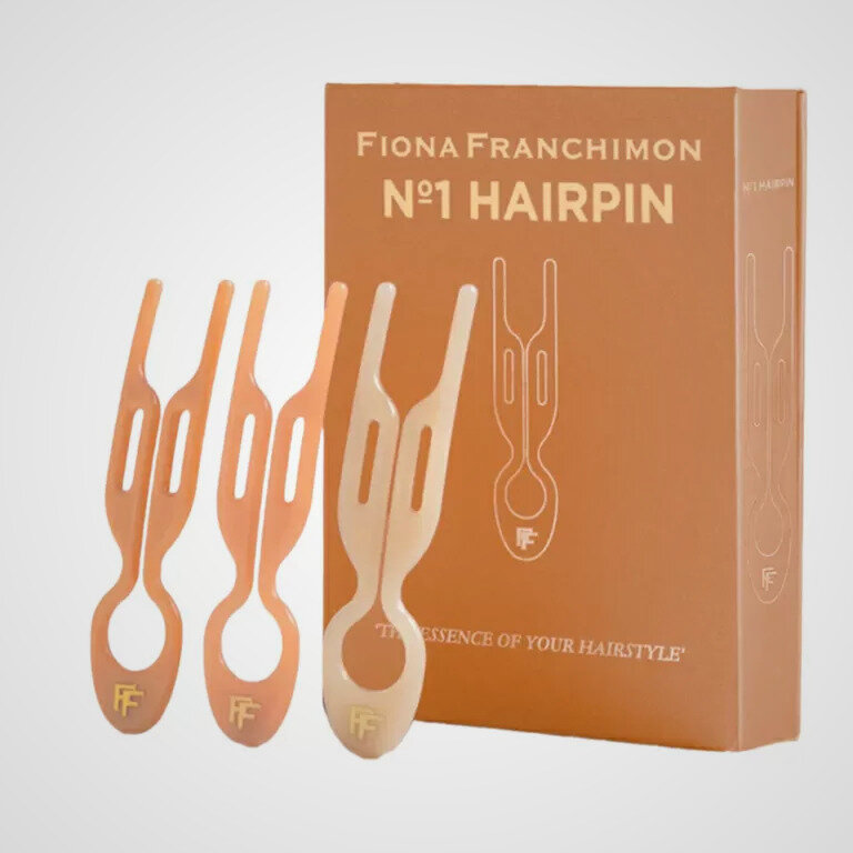 Шпилька Персиковая/Прозрачно-розовая/Светло-бежевая Бокс FIONA FRANCHIMON Hairpin No1- Set Los Angeles Collection Шпилька 3 шт