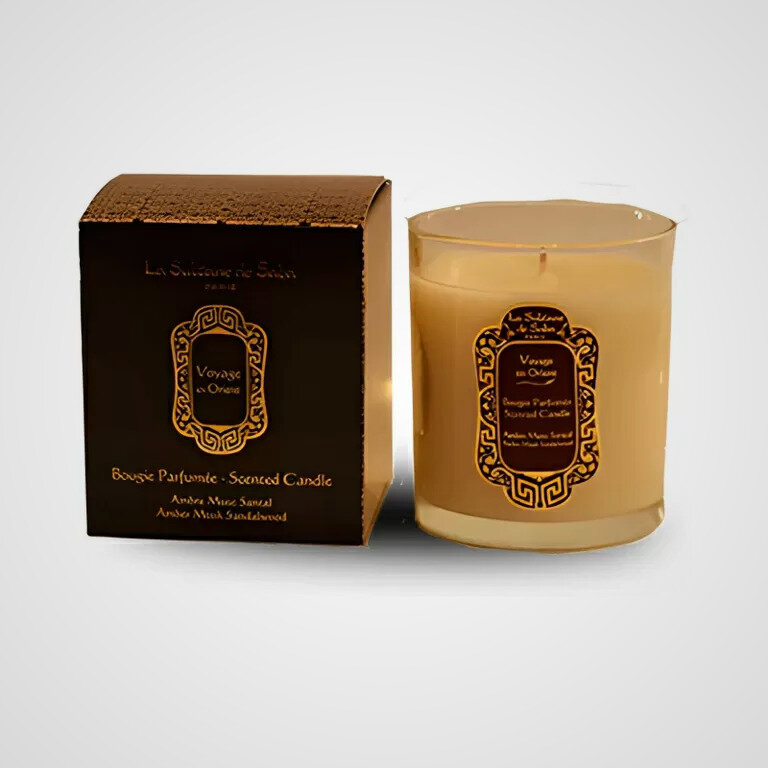 Свеча ароматическая "Аюрведическая" 200 гр La Sultane De Saba Scented Candle Ayurvedic Свеча 200 гр