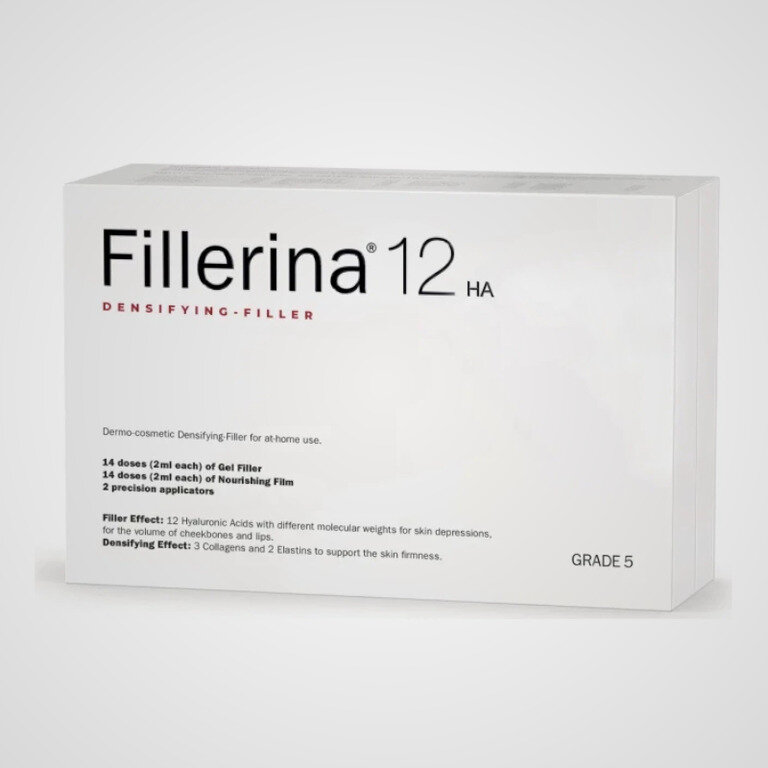Дермо-косметический набор с укрепляющим эффектом уровень 5 FILLERINA 12 Densifying-Filler Intensive Filler Treatment Grade 5 Набор 1 шт