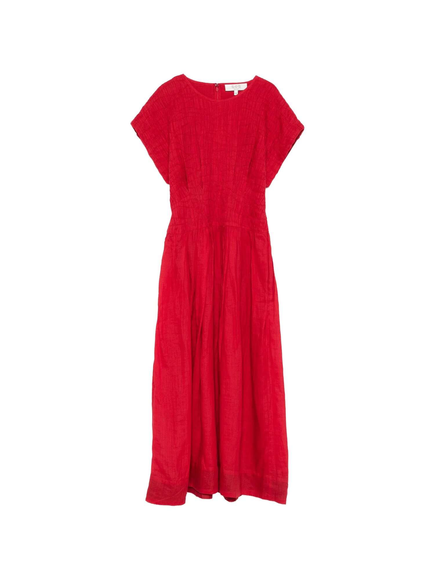 Платье Textured midi dress