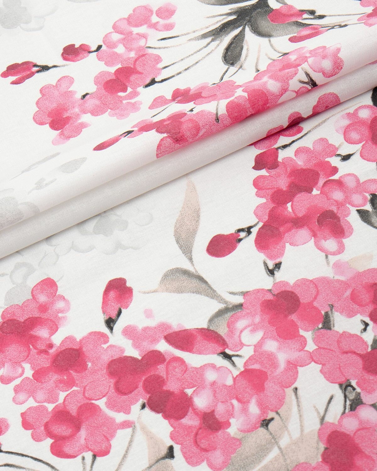 Ткань для постельного белья хлопок Белая цапля (Бязь 220 см), отрез 8 м*220 см, цвет белый