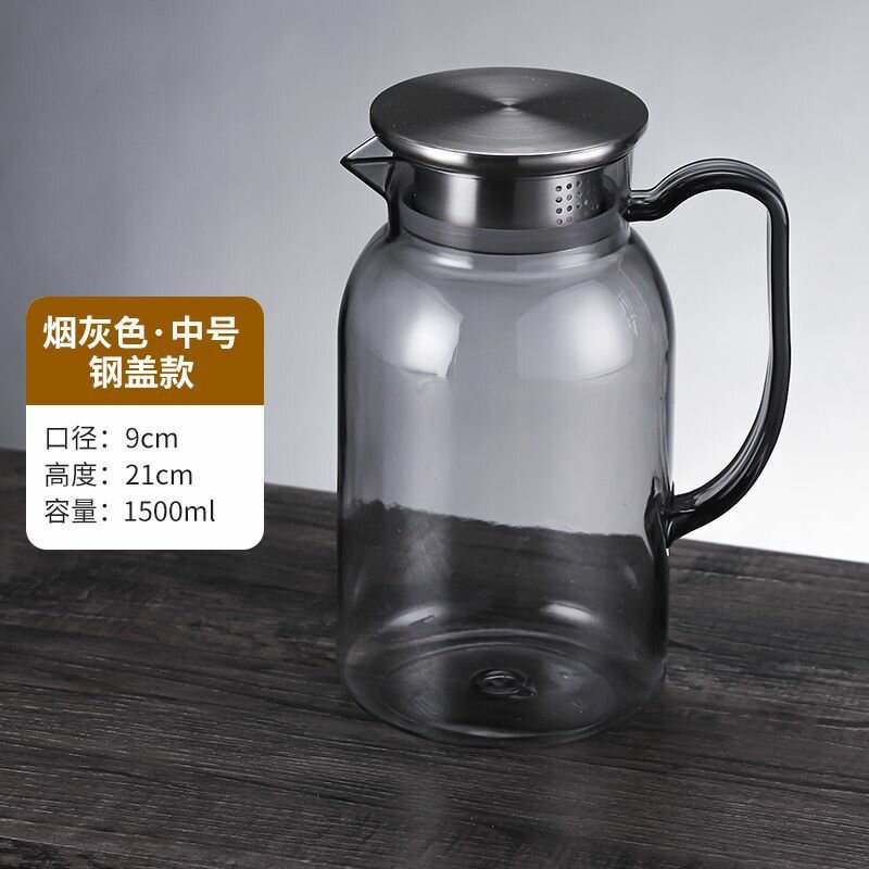 Акриловый кувшин, пластиковый кувшин для сока, большой емкости для напитков, кувшин для воды, устойчивый к высоким температурам, утолщенный кувшин