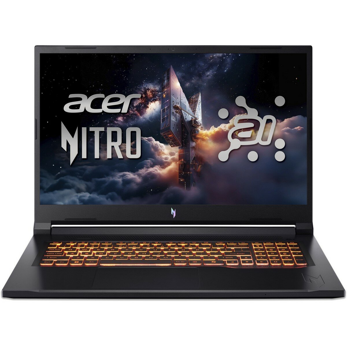 Ноутбук Acer Ноутбук Acer Nitro V 17 AI ANV17-41-R6A6 уц-2 AMD Ryzen 7 260/16Gb/SSD1Tb/RTX5060 8Gb/17.3"/IPS/FHD/1920x1080/144Hz/NoOS/Black (NH.QYVCD.005)