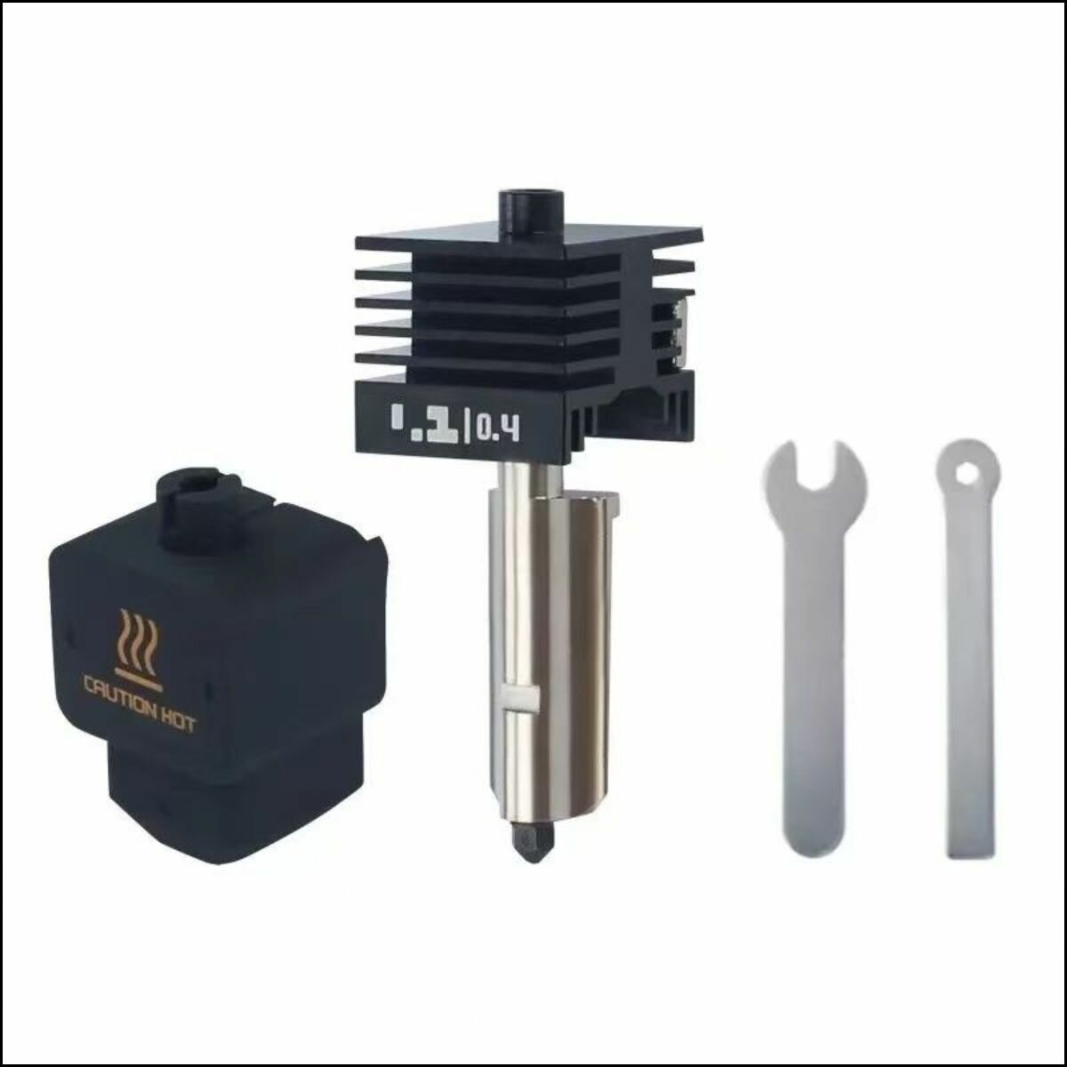 Хотенд (hotend kit) для Bambulab H2D H2S, Комплект горячего торца, аксессуары для 3d-принтеров bambuboo, Закаленная сталь сопло