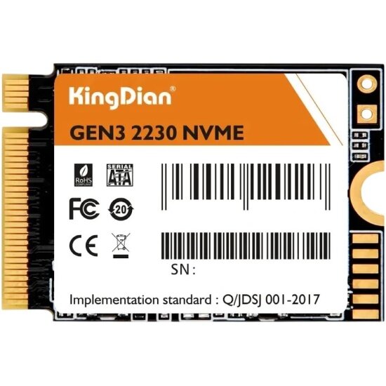 SSD диск Kingdian M.2 2230 G33 PCIe 3.0 x4 1TB