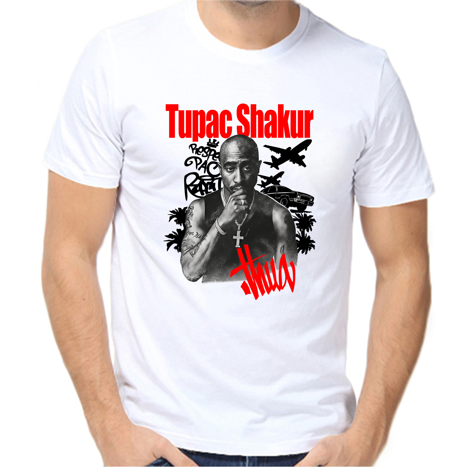 Футболка 2Pac Тупак Шакур