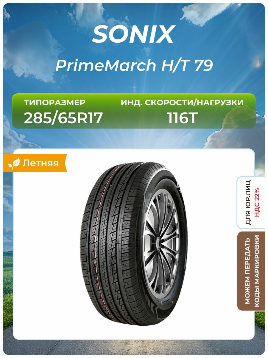 Шина SONIX PrimeMarch H/T 79