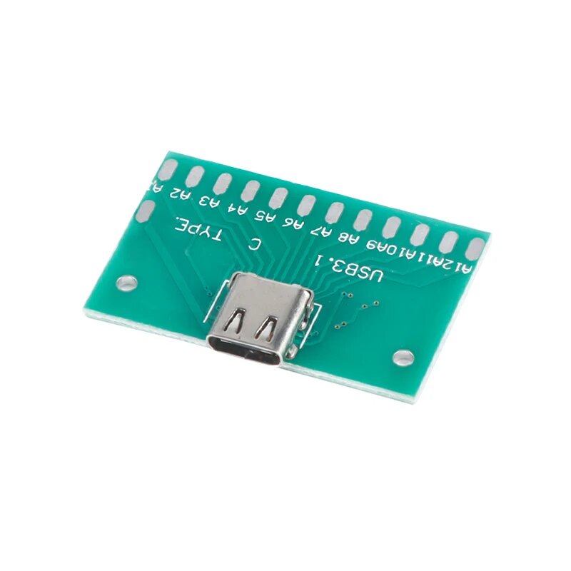 USB 3.1 Type-C адаптер, 2шт, Цвет: TYPE-C