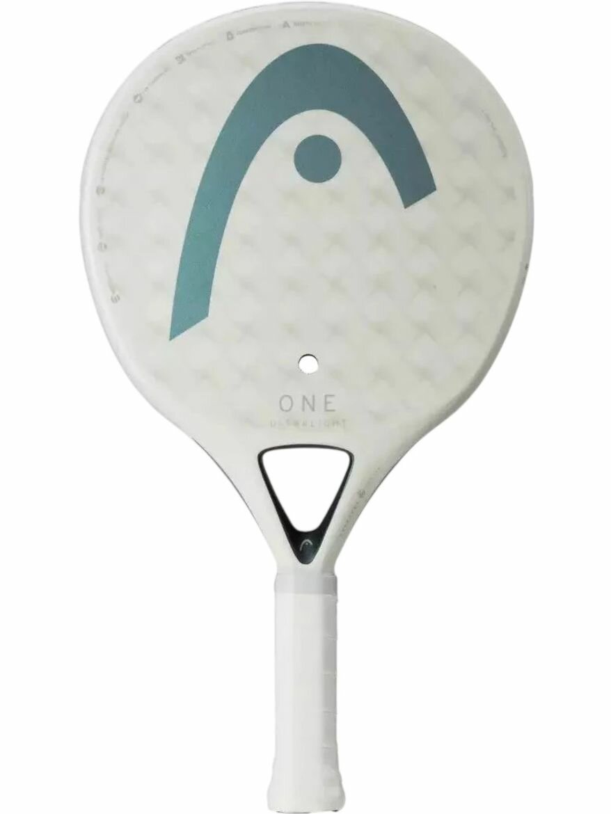 Ракетка Head One Ultralight Падел-теннис карбон белый 225014