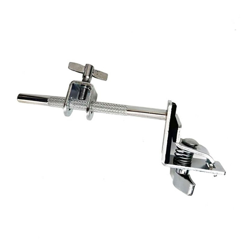 Регулируемый Металлический Зажим Для Колокольчика Для Бас-барабана, Установленный на Обруче, Зажим для Колокольчика Для Перкуссии, Аксессуары для Легкой Установки