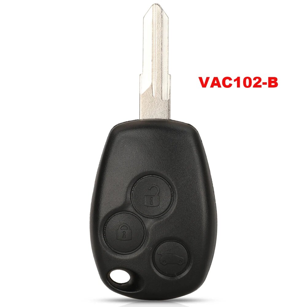 Пульт Renault VAC102-B, 2 кнопки, черный, Blade