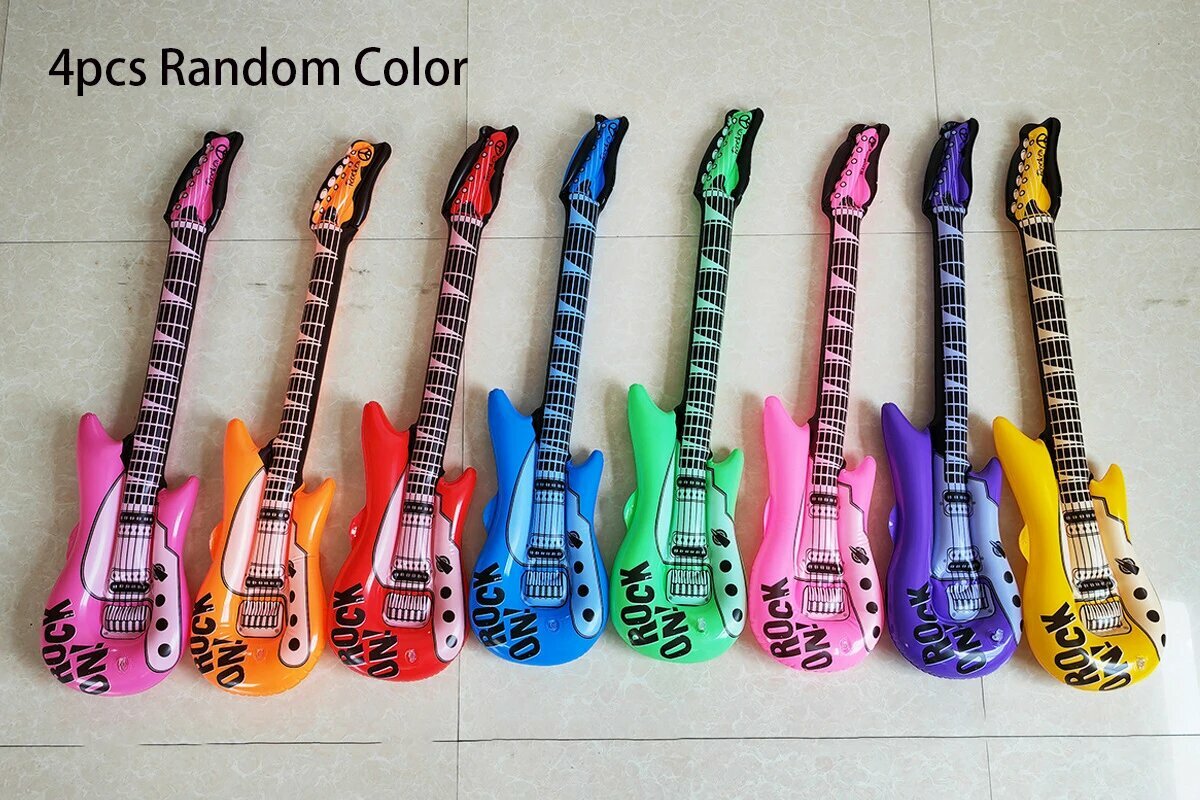 Музыкальные шары для праздника 4pcs guitar-b