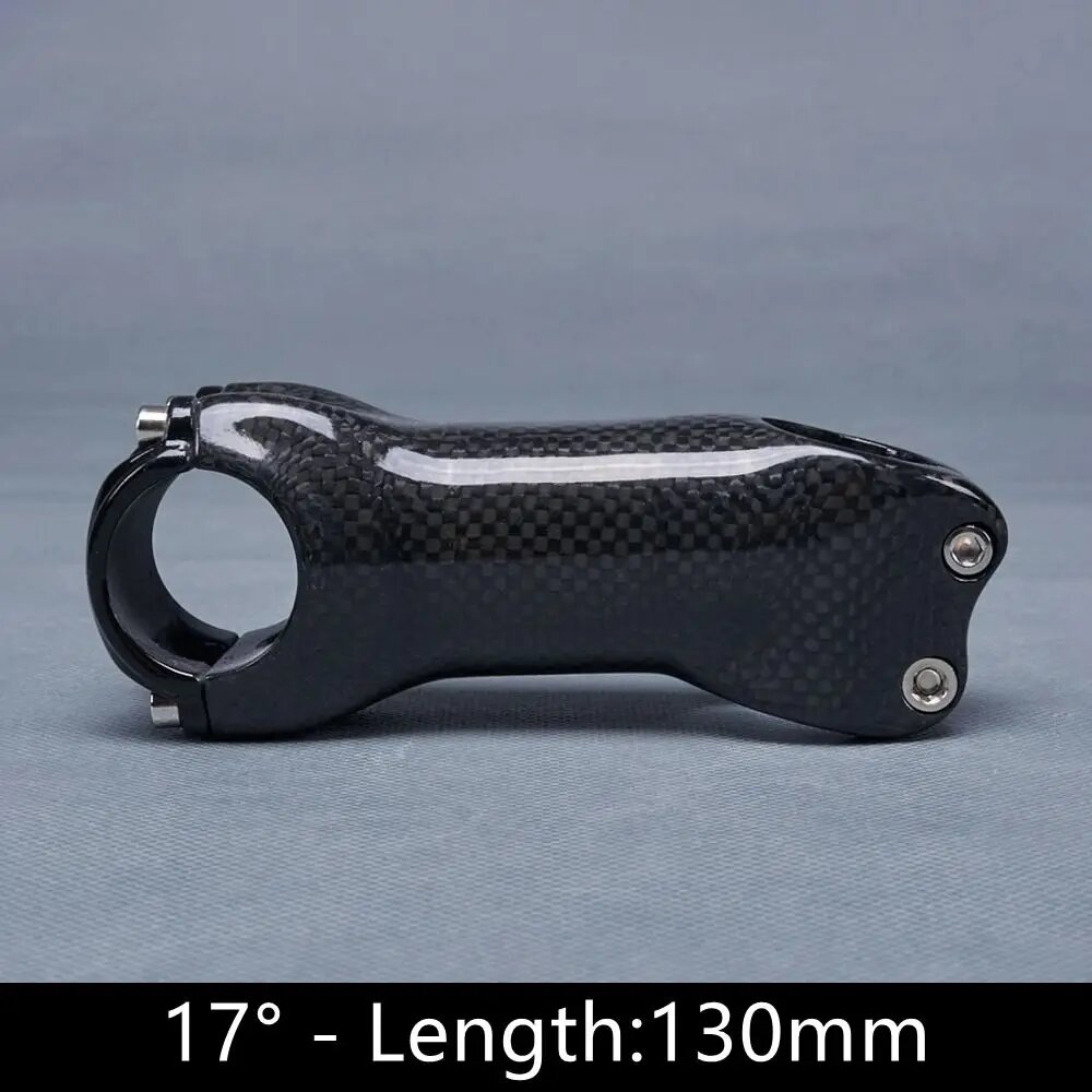 TOMTOU Карбоновый вынос руля для велосипеда 31.8 мм 17 Degree 130mm