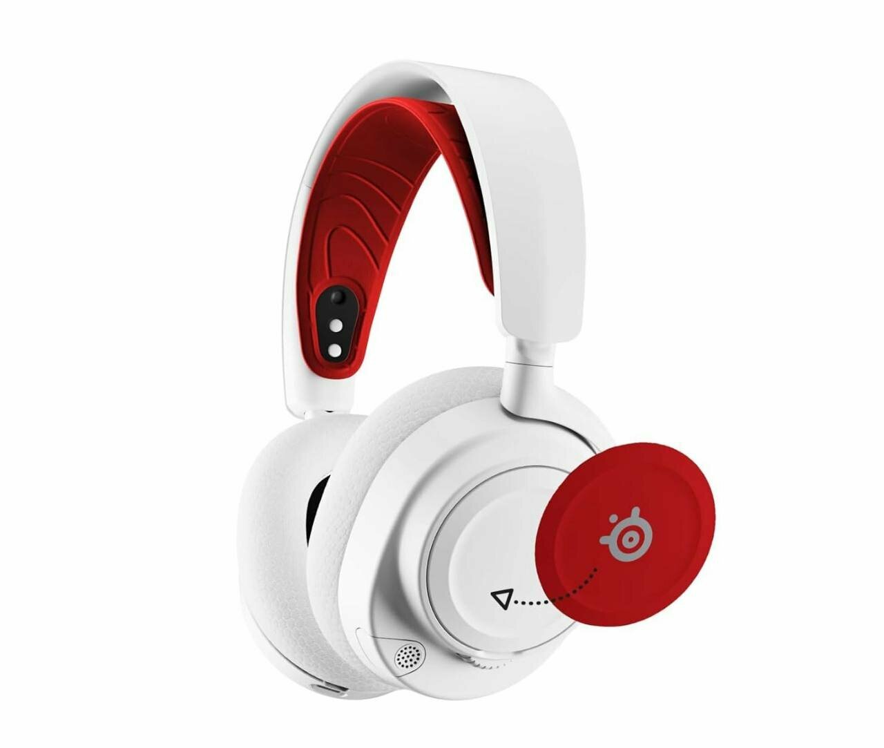 Беспроводные наушники SteelSeries Arctis Nova 7P Wireless (белые) (61562)
