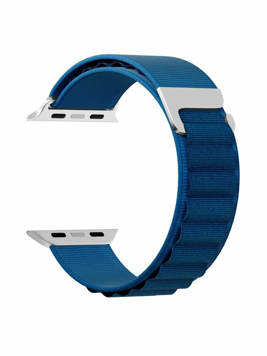 Нейлоновый ремешок Cursa для Apple Watch 44/45/46/49 мм Caweon DSN-23-42-BL Blue