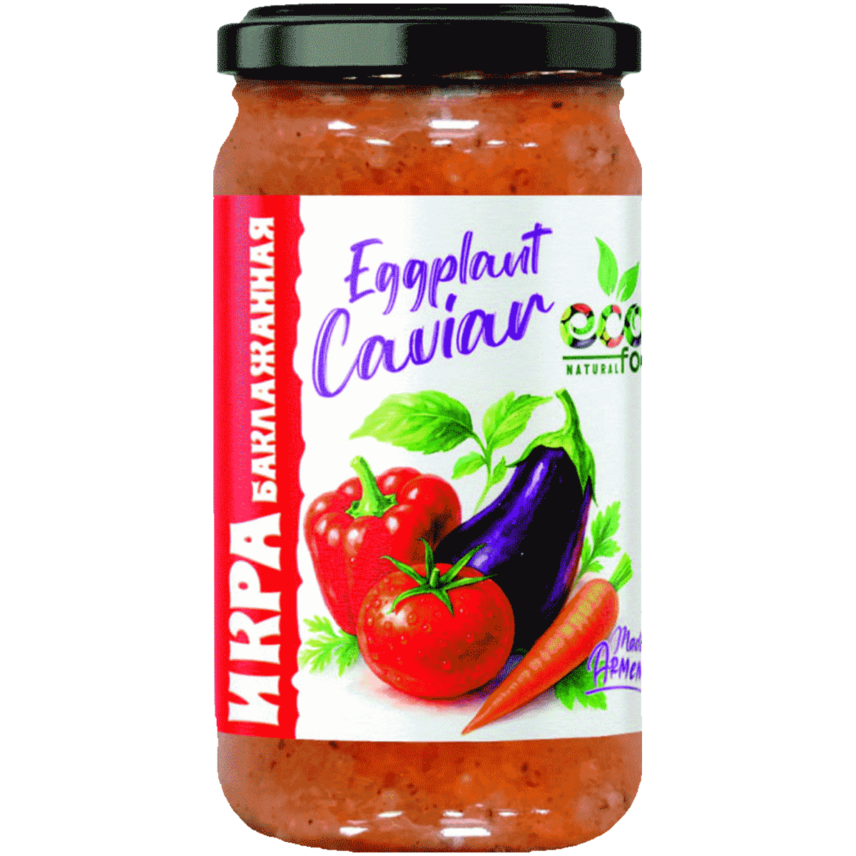 Икра баклажанная Ecofood 350 г