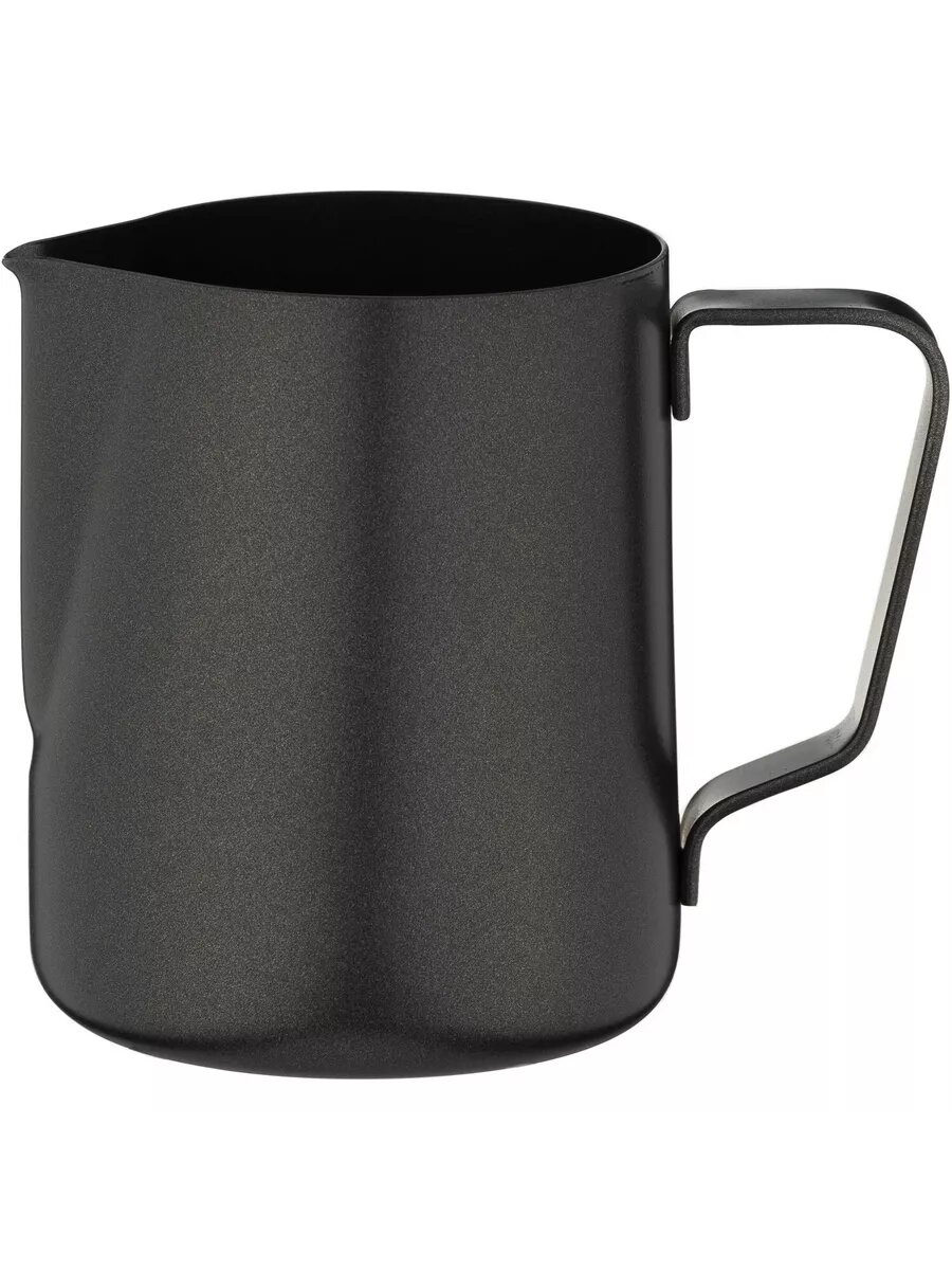 Питчер (молочник) Doppio 350мл, нерж. сталь, черный