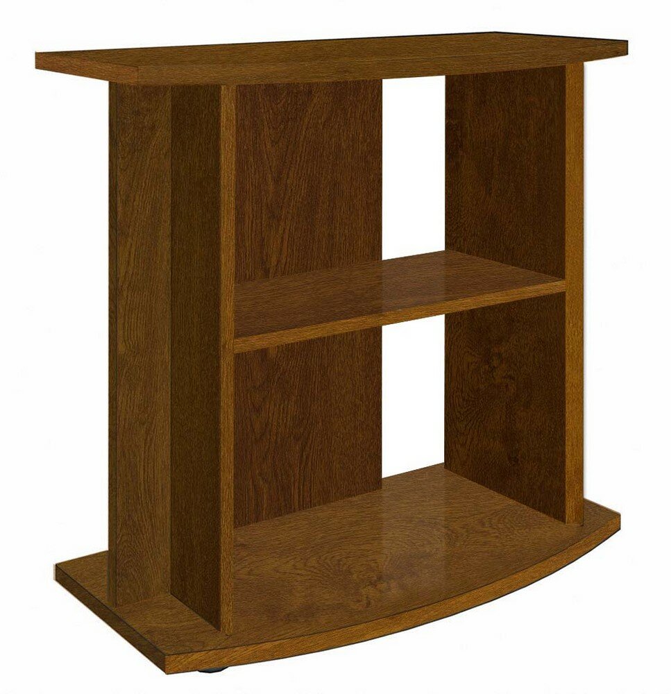 Тумба под аквариум без дверок Biodesign Панорама 120 (Золотой дуб) ЛДСП 81*38*74 см