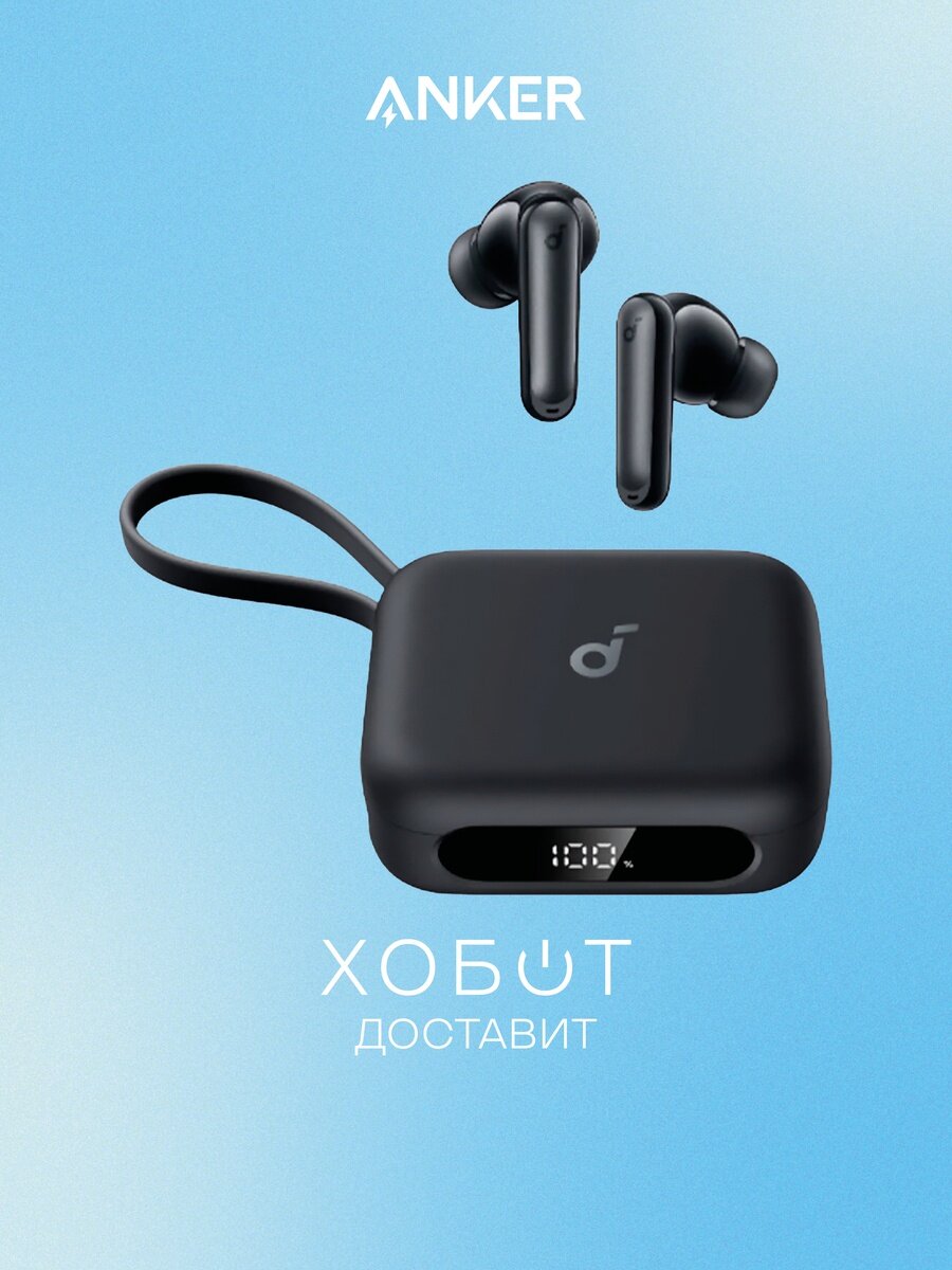 Наушники Anker Soundcore P41i чёрный