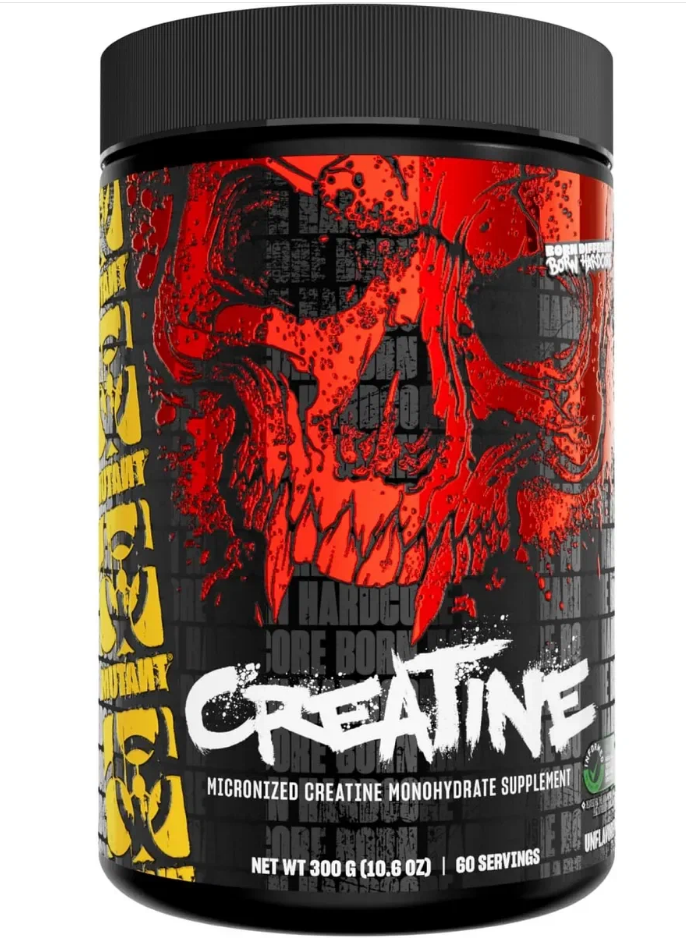 Креатин Mutant Monohydrate, порошок, 300г, 60порций, для мужчин и женщин