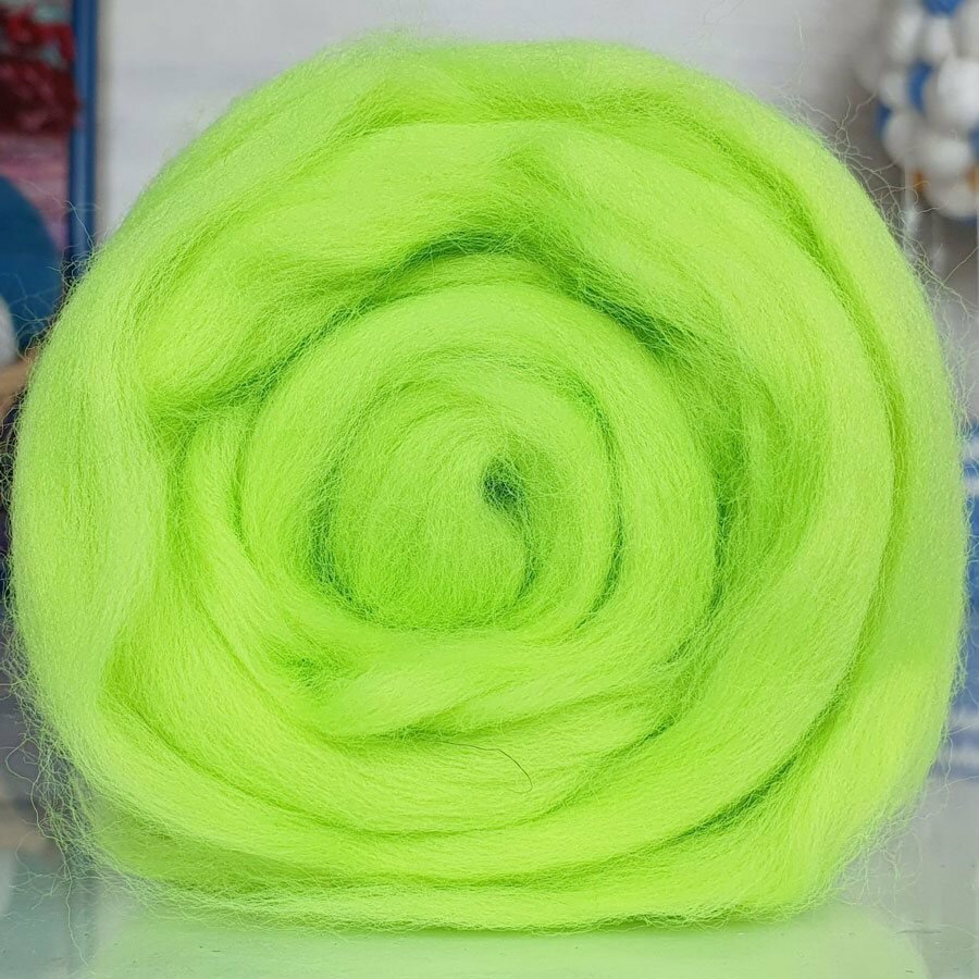 Гребенная лента (топс) 236 салат неон 50 гр