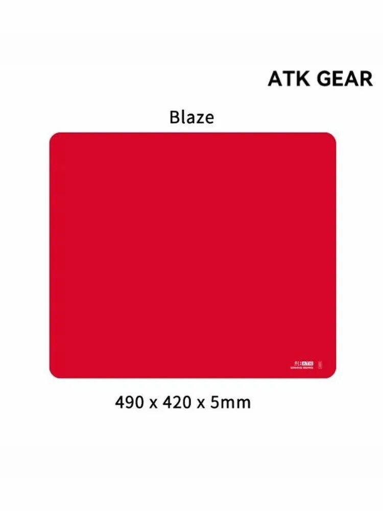 ATKGEAR Коврик для мышки, красный