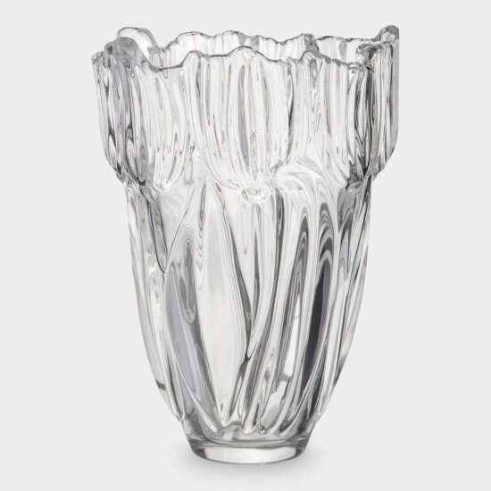 Ваза для цветов Anna Lafarg Symphony 13х18 см, стекло, Тюльпаны (ANLAF-SBPG333)