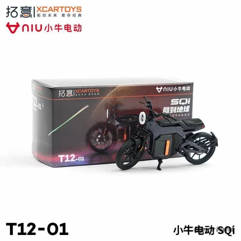 Машинка Pop Race 1/64 #T12-01/02 Niu Electric Motorcycle SQi Alloy Car Model Collection