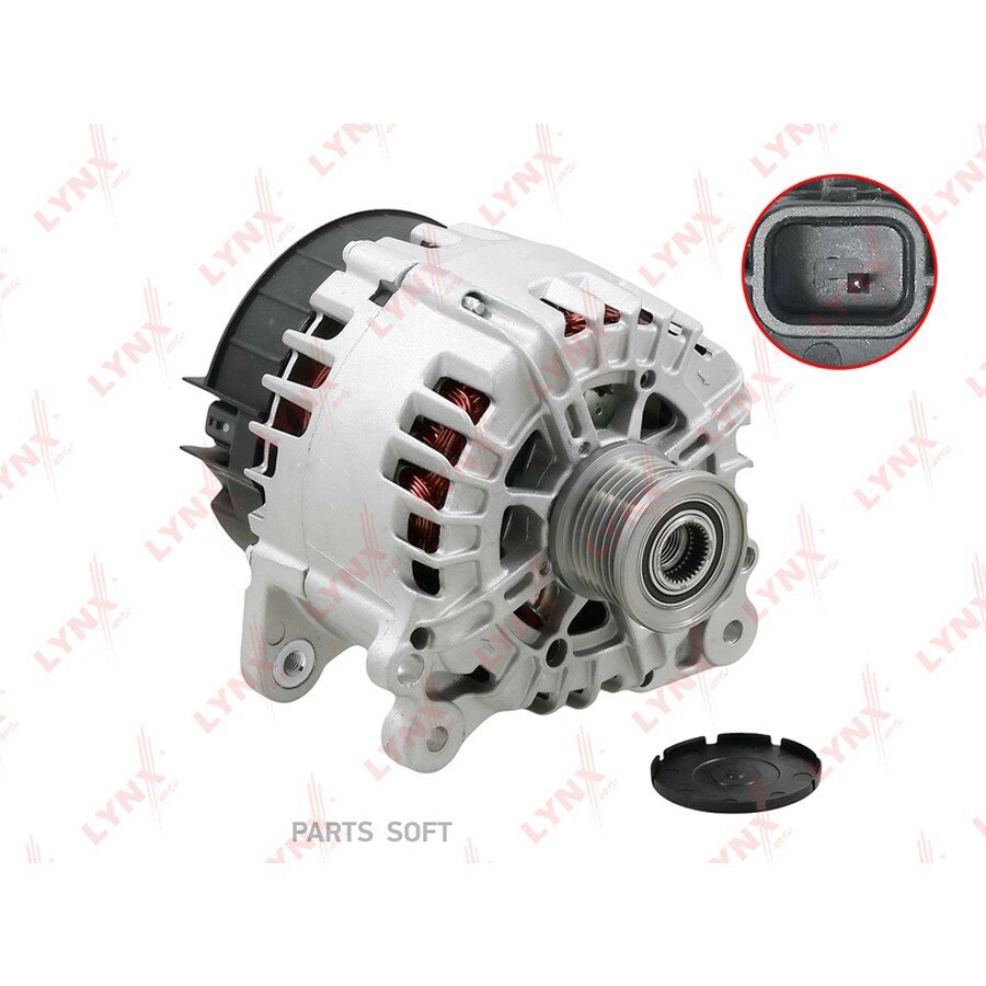Генератор RENAULT ARKANA I 1.3-1.6 19- / DUSTER 1.6 19- от официального дистрибьютора, LYNXAUTO, артикул EA1238