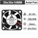 5шт. 30x30x10 мм 12V Sleeve Fan 7500 RPM 2Pin-PH2.0