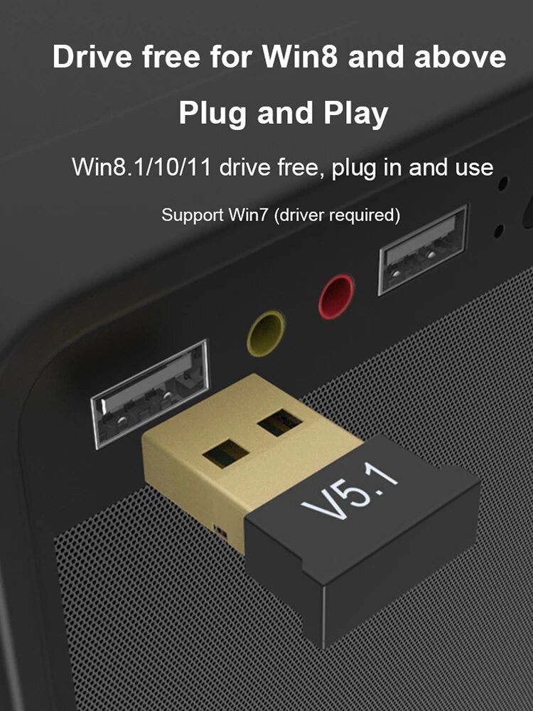 USB Bluetooth-совместимый адаптер 5.1