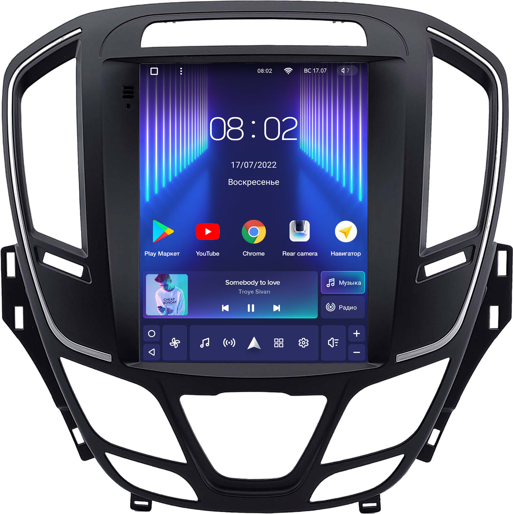 Штатная магнитола Opel Insignia 2013-2017 Teyes TPRO 2 DS (Tesla) 9.7" 3/32 RM-1312-37 Android 10 (4G-SIM, DSP, QLed)