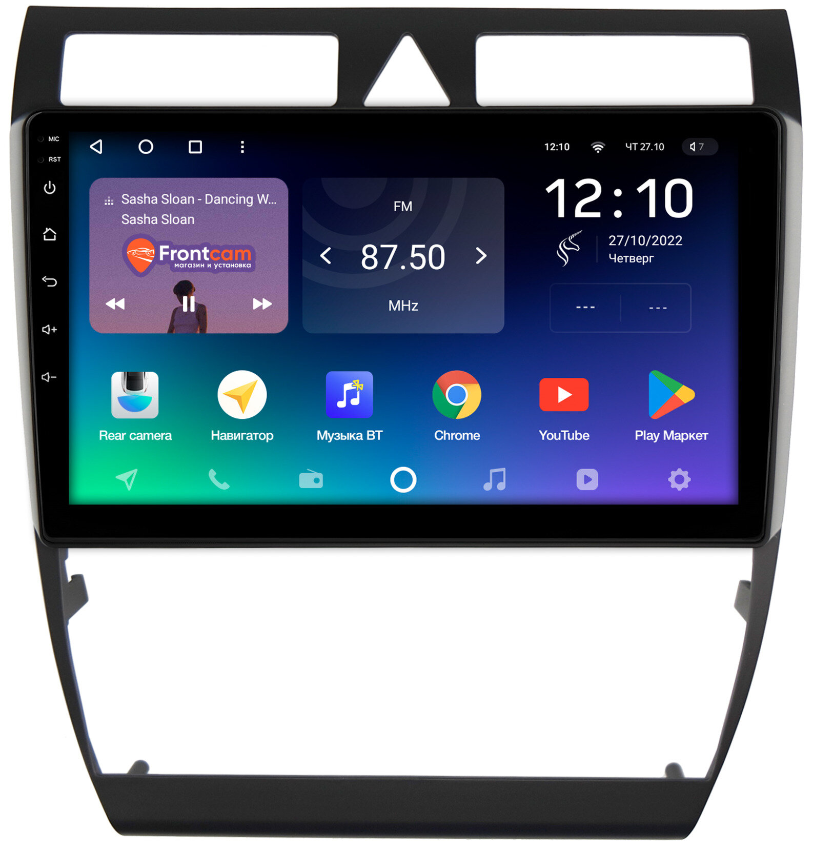 Штатная магнитола Audi A6 (C5), A6 (C5) Allroad, S6 (C5), RS6 (C5) 1997-2006 Teyes SPRO PLUS 4/64 9" RM-9110 Android 10 (4G-SIM, DSP, IPS)