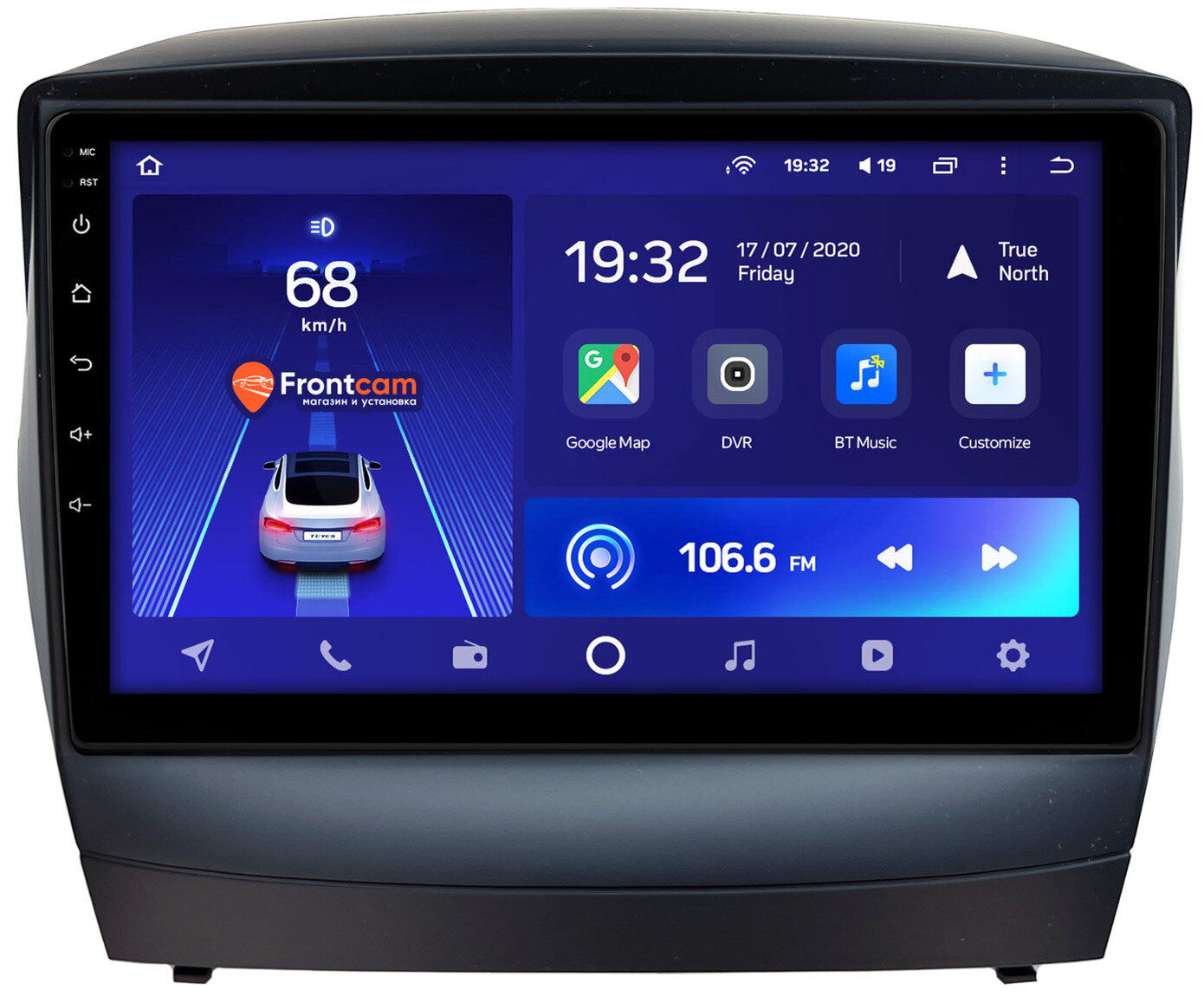 Штатная магнитола Hyundai ix35, Tucson 2 2009-2015 (авто с камерой) Teyes CC2L PLUS 2/32 9" RM-9180 Android 8.1 (DSP, IPS, AHD)