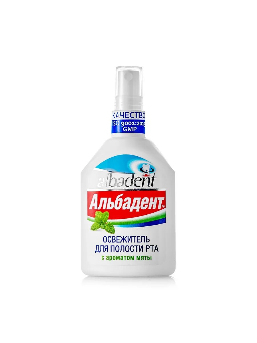 Альбадент освежитель для полости рта мята 35 мл/спрей