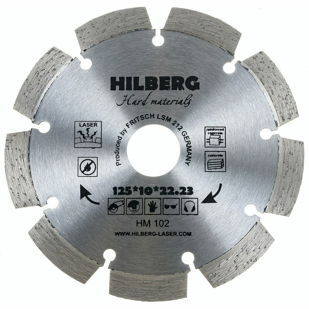 Отрезной алмазный диск Hilberg Hilberg Hard Materials