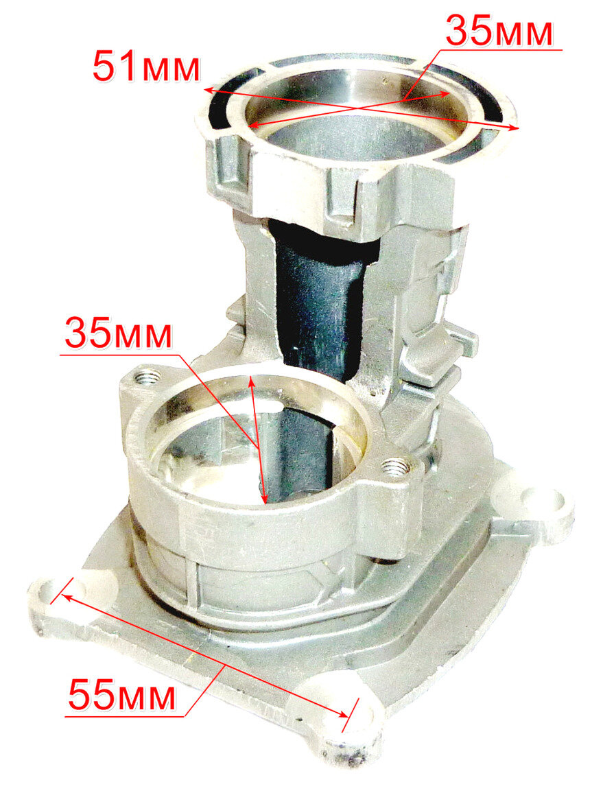 Корпус цилиндра для перфоратора вихрь П-5Д (s/n DES ~)