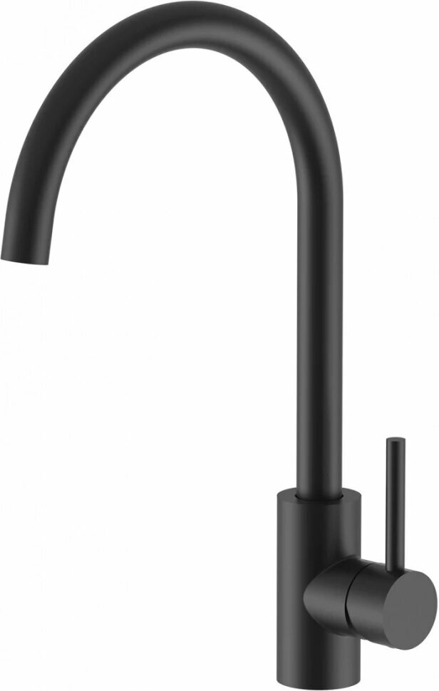 Смеситель для кухни Santek Риф WH5A41025N001 черный матовый