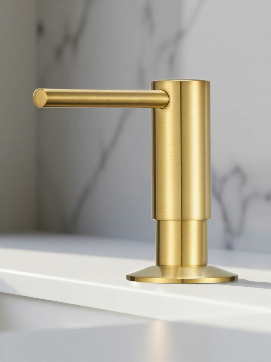 Кухонный дозатор MAGNAT MG-002 BG брашированое золото