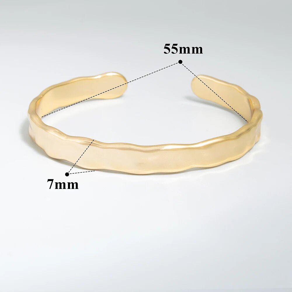 GUFEATHER, цельный/лот, MH72, женский браслет, 18-каратное золото с родиевым покрытием, MH7202A