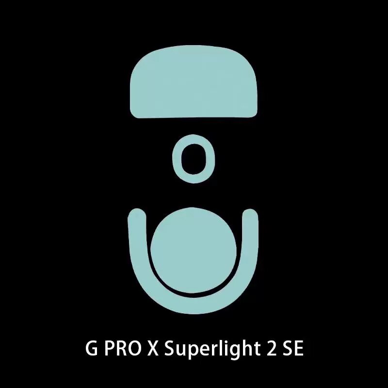 Набор наклеек для мыши Logitech GPW2 Champion Blush Blue Edition дуговая форма для игр