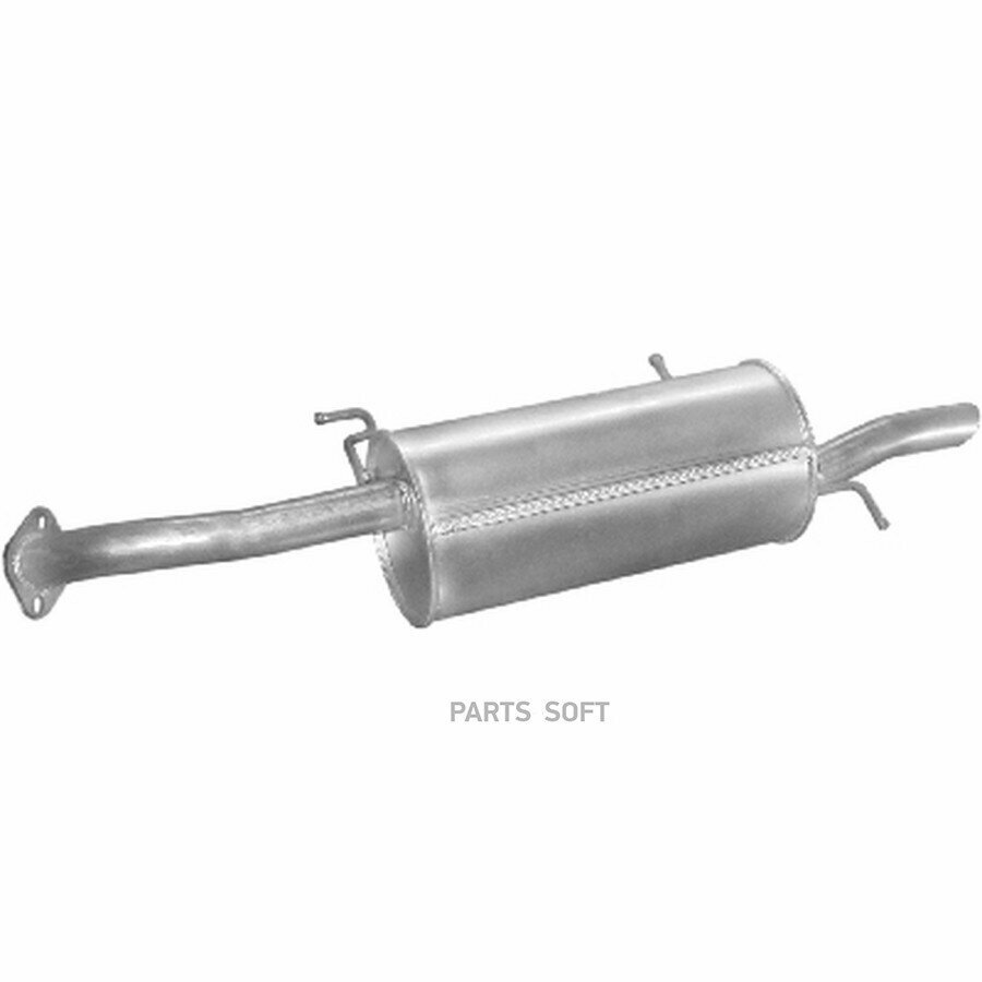 71076 Глушитель для а/м KIA Sephia 1.5 1.6 EDEX 47.02 от официального дистрибьютора, EDEX, артикул 4702